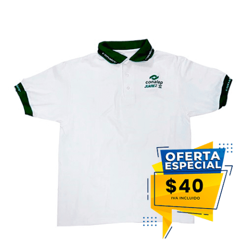 Playera Tipo Polo Conalep | Segisa